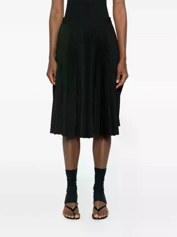 JULIE KEGELS Shirley Pleated Midi Skirt