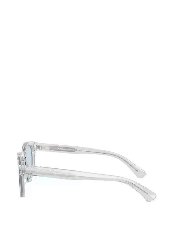 Burberry Oval Frame Sunglasses - White