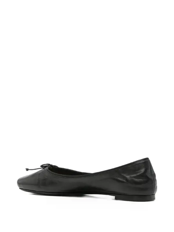Khaite Charlotte Ballet Flats - Black