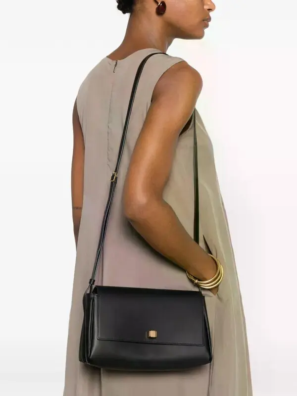 Khaite Audrey Leather Crossbody Bag