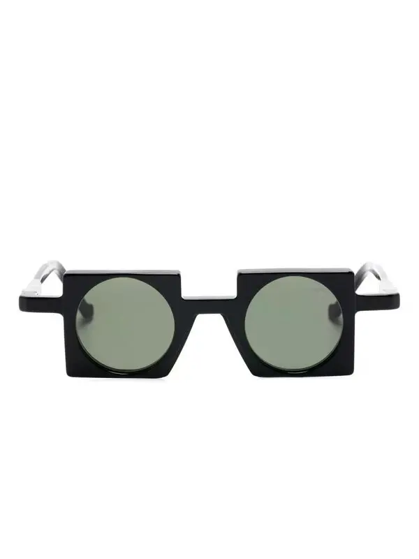 VAVA EYEWEAR Geometric Frame Sunglasses - Black