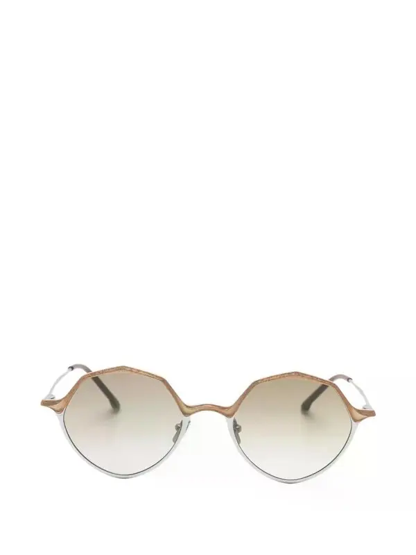 RIGARDS Geometric Frame Sunglasses - Silver