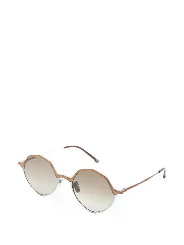 RIGARDS Geometric Frame Sunglasses - Silver
