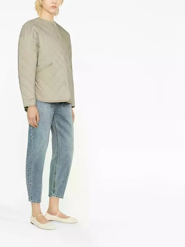 TOTEME Quilted Oversized Jacket
