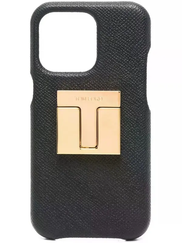 TOM FORD Logo-plaque Iphone 8 Pro Case - Black