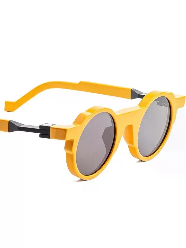 VAVA EYEWEAR Round Frame Sunglasses - Yellow