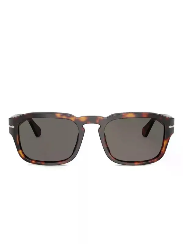 Persol Tortoiseshell Square-frame Sunglasses - Brown