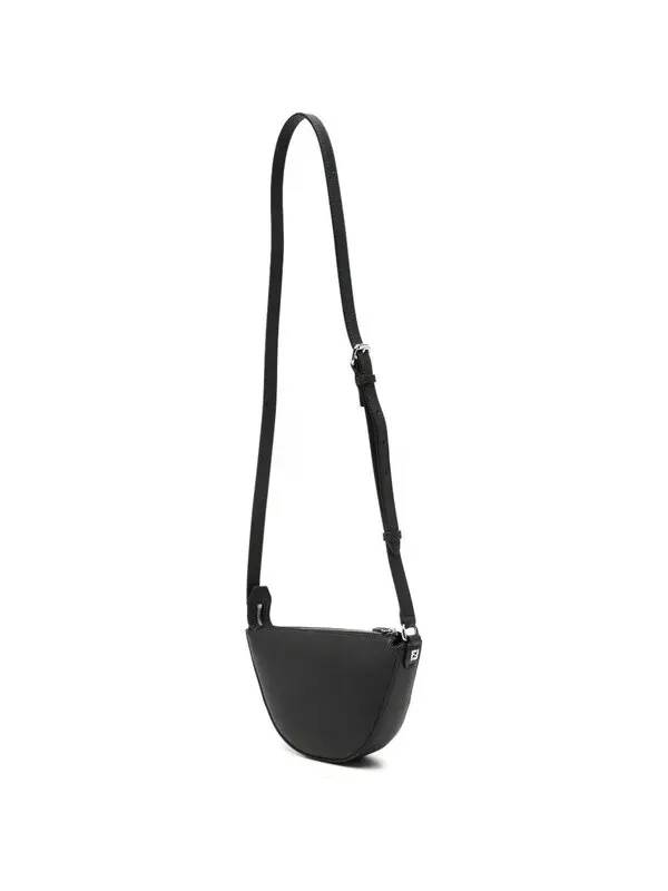 Fendi Mini Melon Half-moon Messenger Bag - Black