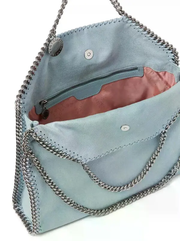 Stella McCartney Falabella Fold-over Tote Bag - Blue