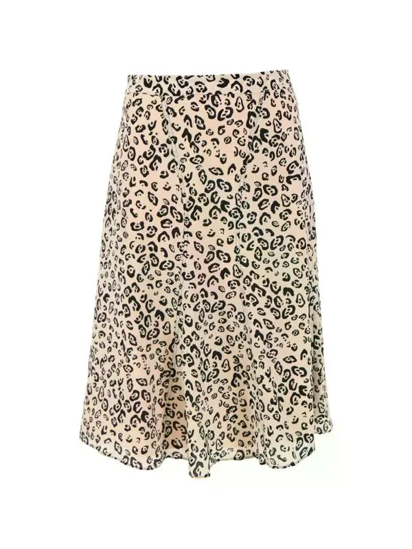 Altuzarra Leopard-print Silk Skirt
