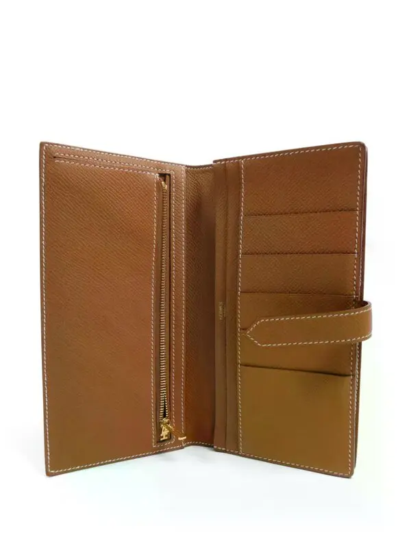 Hermès Bearn Epsom Leather Wallet - Neutrals