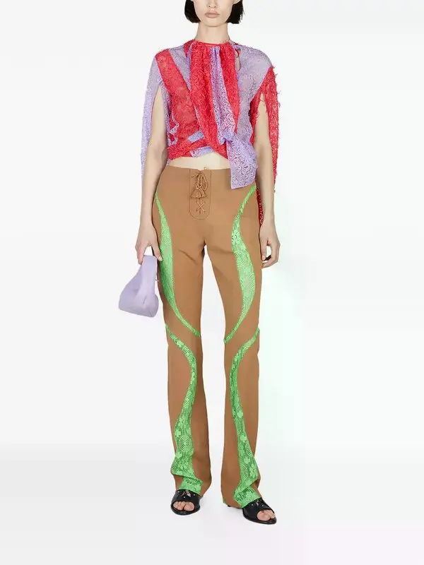 KIKO KOSTADINOV Lace Draped Top