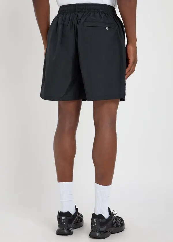 MKI MIYUKI ZOKU Hyperlight Shell Shorts With Logo Print