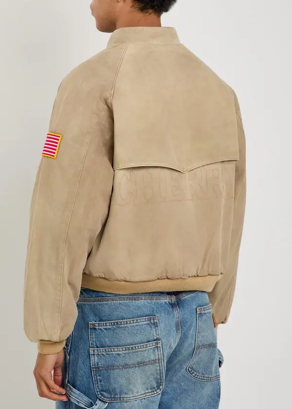 CHERRY LOS ANGELES Sun Faded Championship Padded Cotton Jacket
