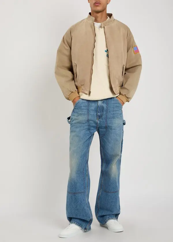 CHERRY LOS ANGELES Sun Faded Championship Padded Cotton Jacket