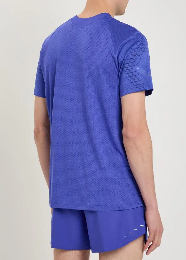Nike Dri-fit Adv Perforated Jersey Running T-shirt