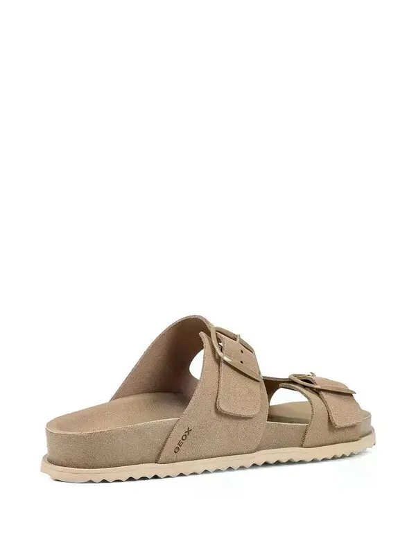Geox Buckle-fastening Double-strap Sandals - Neutrals