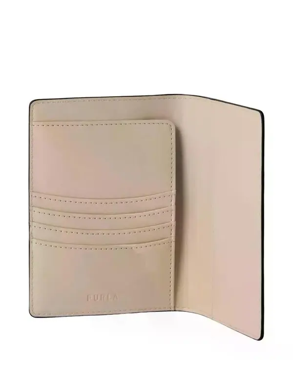 Furla S Camelia Star-patch Passport Holder - Neutrals