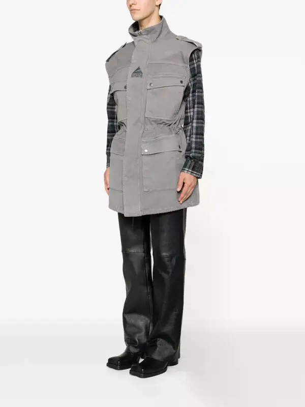 Martine Rose Logo Embroidered Gilet