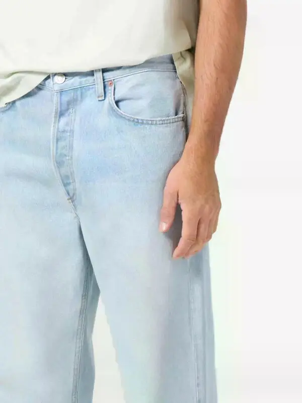 AGOLDE 90's Faded Straight-leg Jeans