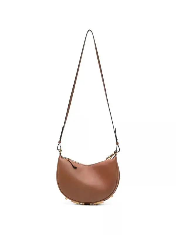 Fendi Mini Baguette Cross Body Bag - Brown
