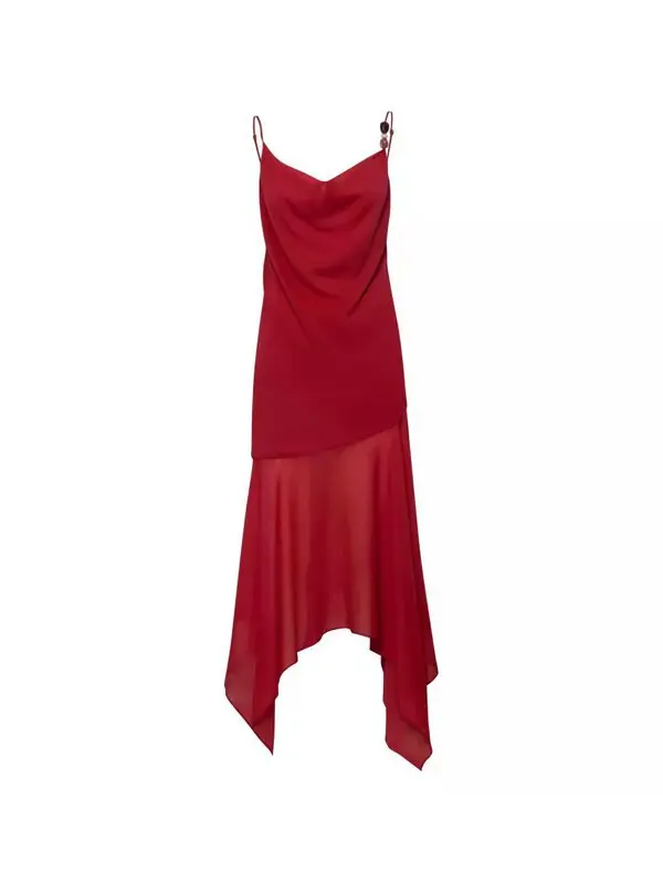 BAOBAB Carlota Asymmetrical Midi Dress
