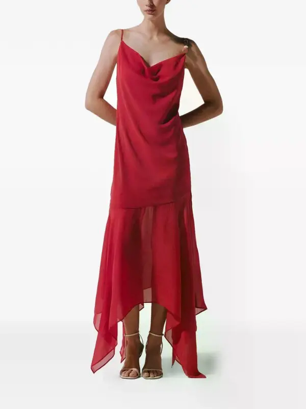 BAOBAB Carlota Asymmetrical Midi Dress