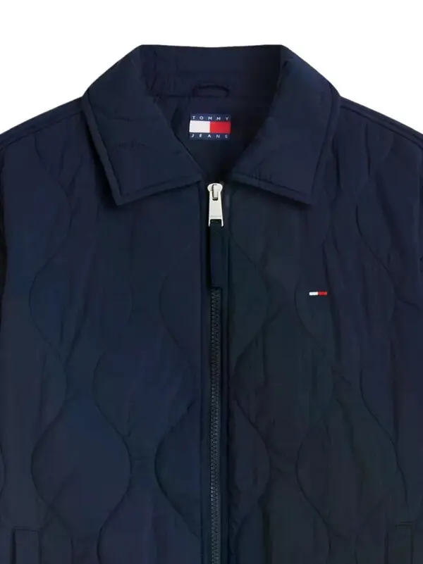 Tommy Hilfiger Quilted Zip-up Bomber Jacket