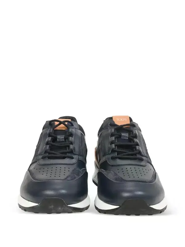 TOD'S Logo Low-top Sneakers - Blue