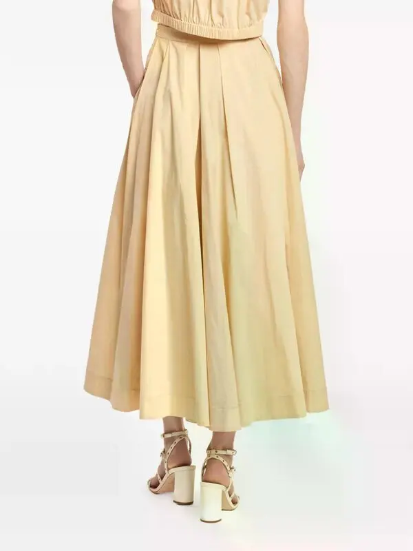 Cinq À Sept Pleated A-line Skirt
