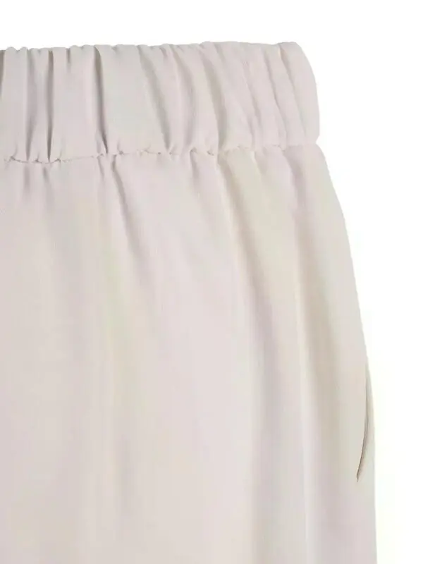 P.a.r.o.s.h Elasticated Waistband Turn-up Trousers