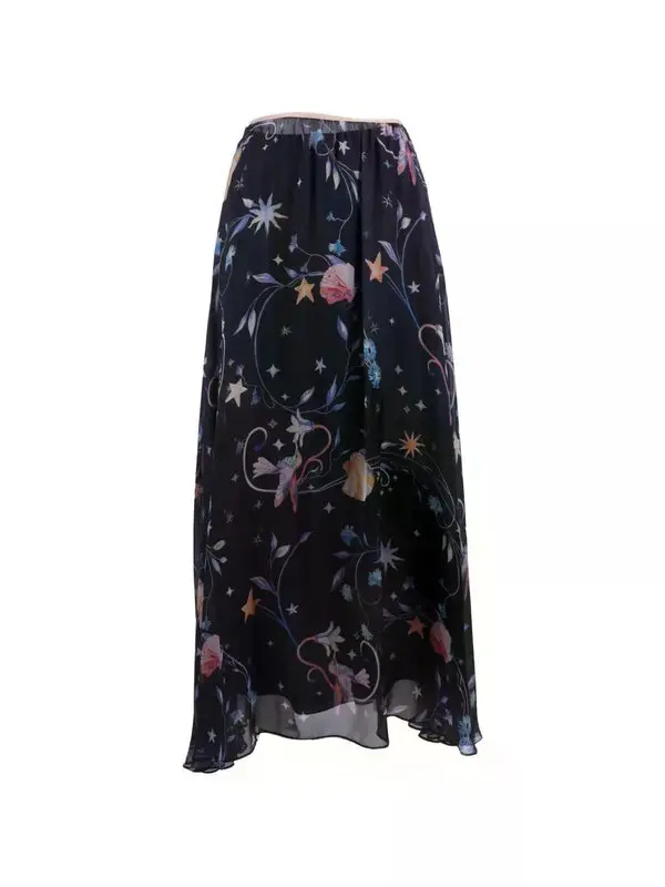 FORTE_FORTE Deliverance Floral-print Chiffon Skirt