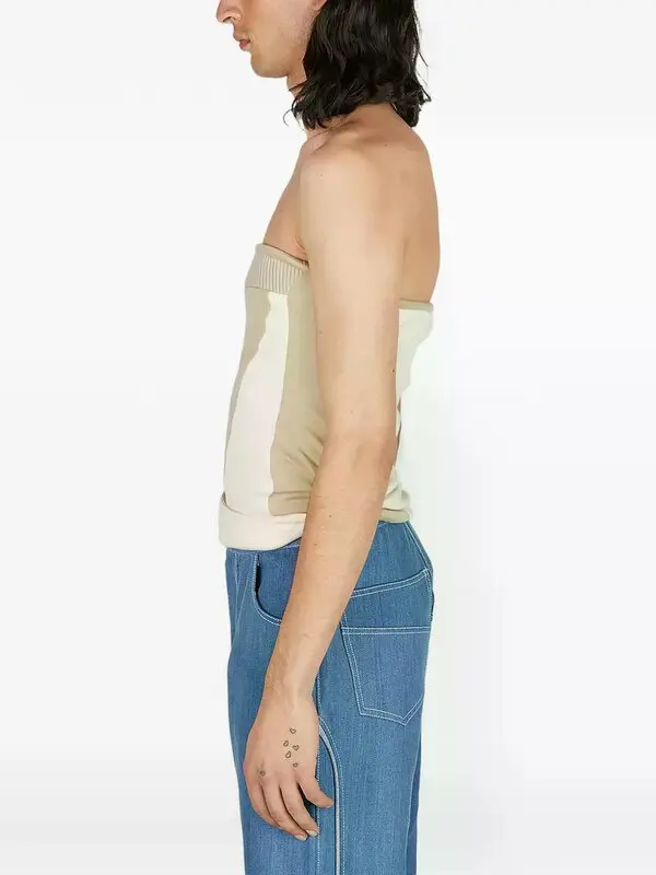 RUSFRCADE Beige Top