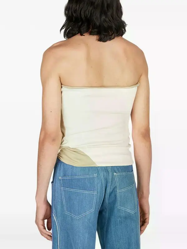 RUSFRCADE Beige Top