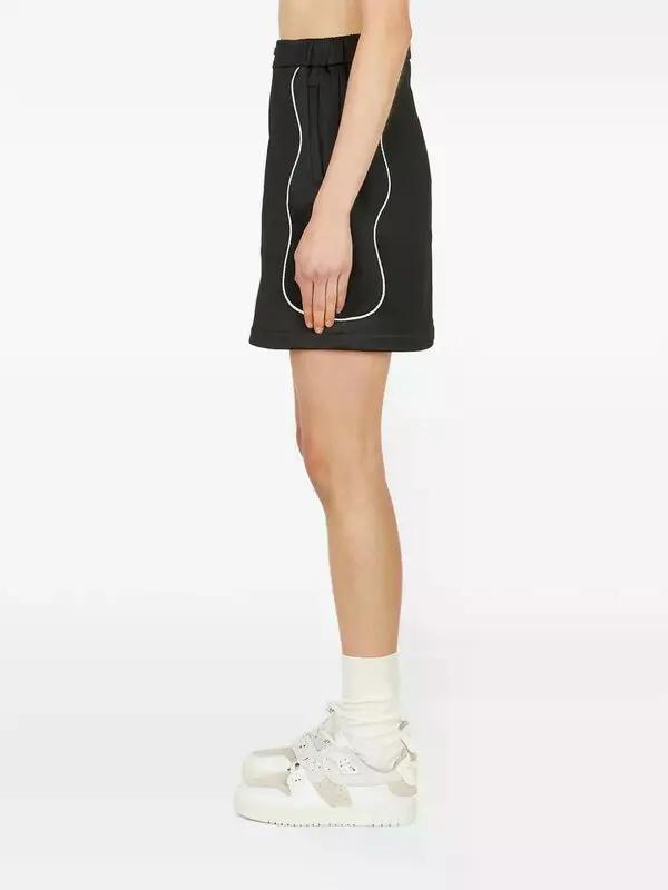PERKS AND MINI Elasticated Waist Mini Skirt