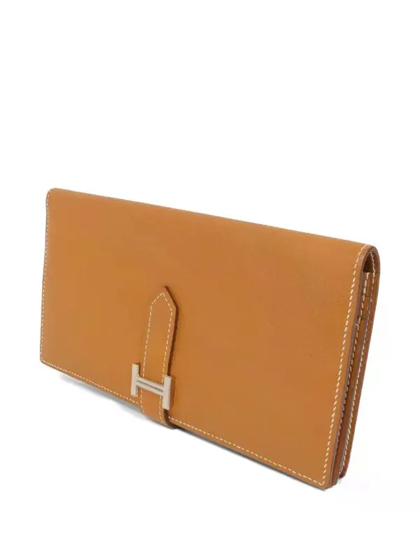 Hermès Bearn Epsom Long Wallet - Brown