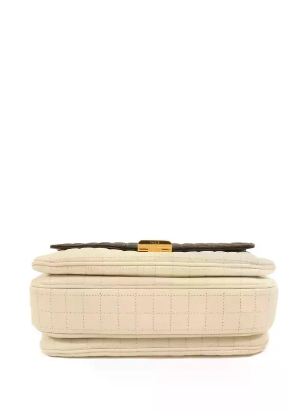 Celine Quilted C Shoulder Bag - Neutrals
