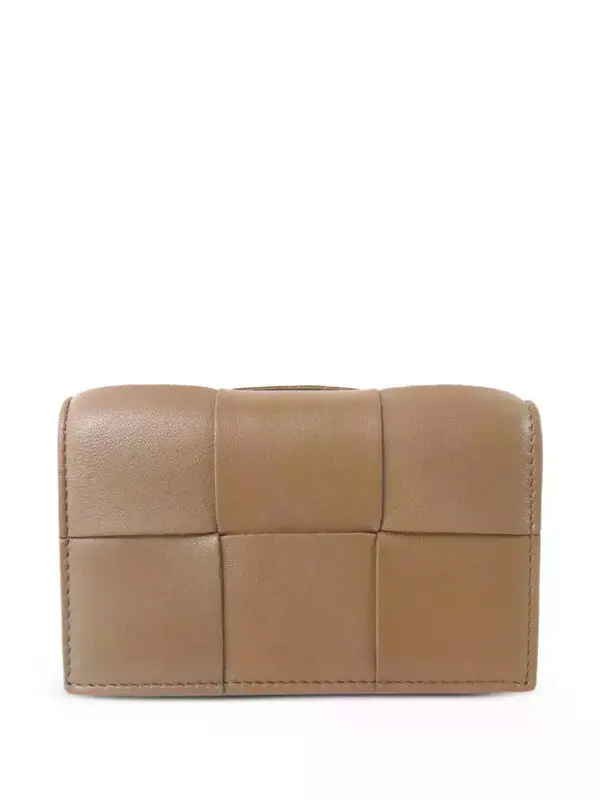 Bottega Veneta Intrecciato Leather Cardholder
