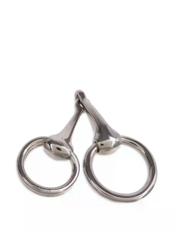 Hermès Mors Scarf Ring - Silver