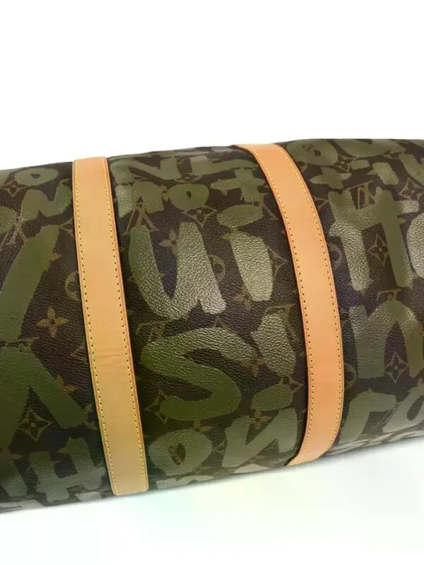 LOUIS VUITTON 2001 Graffiti Keepall Duffle Bag
