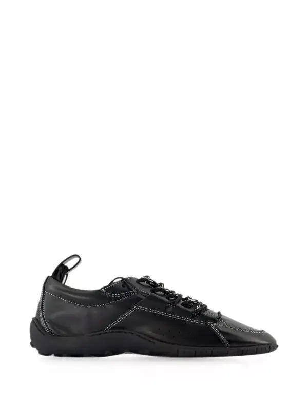 SAMSOE SAMSOE Saastra Contrast-stitch Sneakers - Black