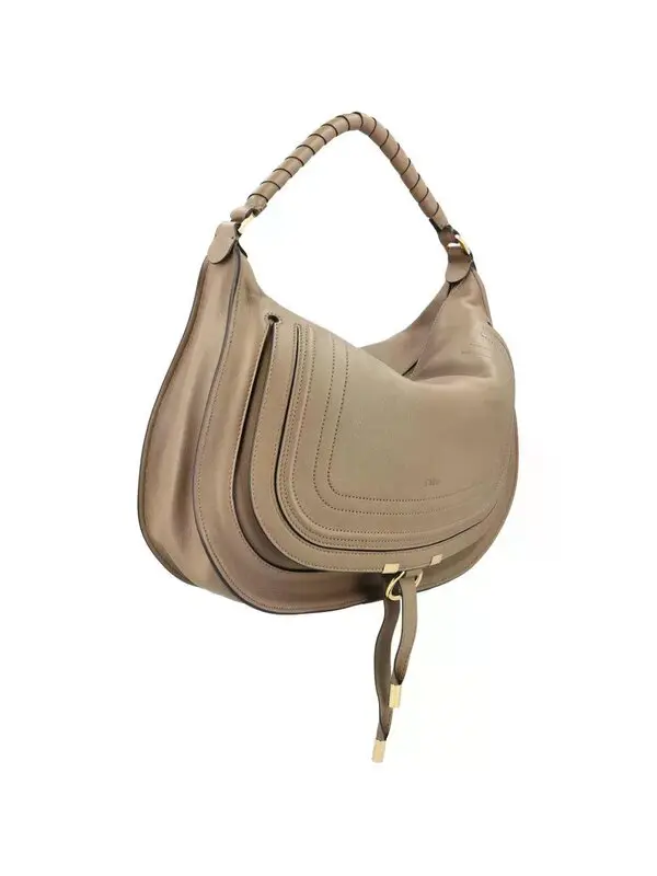 Chloé Marcie Saddle-stitch Shoulder Bag