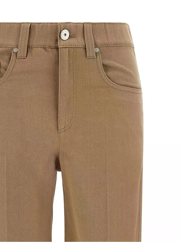 Brunello Cucinelli Monili Detail Straight-leg Jeans