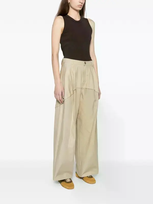 Loewe Panelled Cotton Trousers
