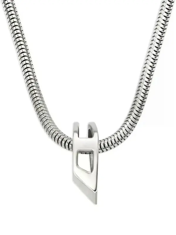 DIESEL® D-logo Snake-chain Necklace