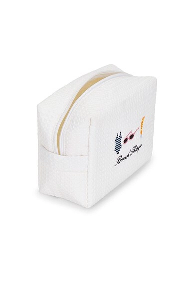 ABBODE Beach Things Waffle Pouch - Cloud