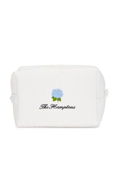 ABBODE The Hamptons Waffle Pouch - Cloud