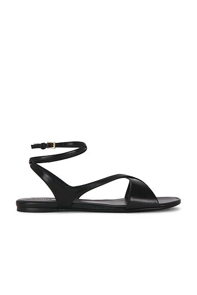 Khaite Liria Ankle Strap Flat Sandal