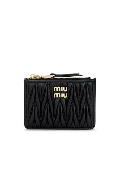 Miu Miu Card Case - Nero