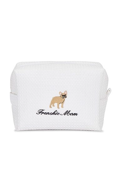 ABBODE Frenchie Mom Waffle Pouch - Cloud